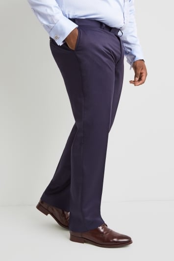 Men's Big & Tall Pants | Extra Long Pants | Moss Bros