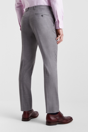 Moss 1851 Performance Tailored Fit Light Grey Trousers