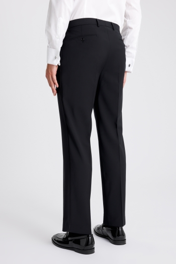 Regular Fit Black Dress Trousers