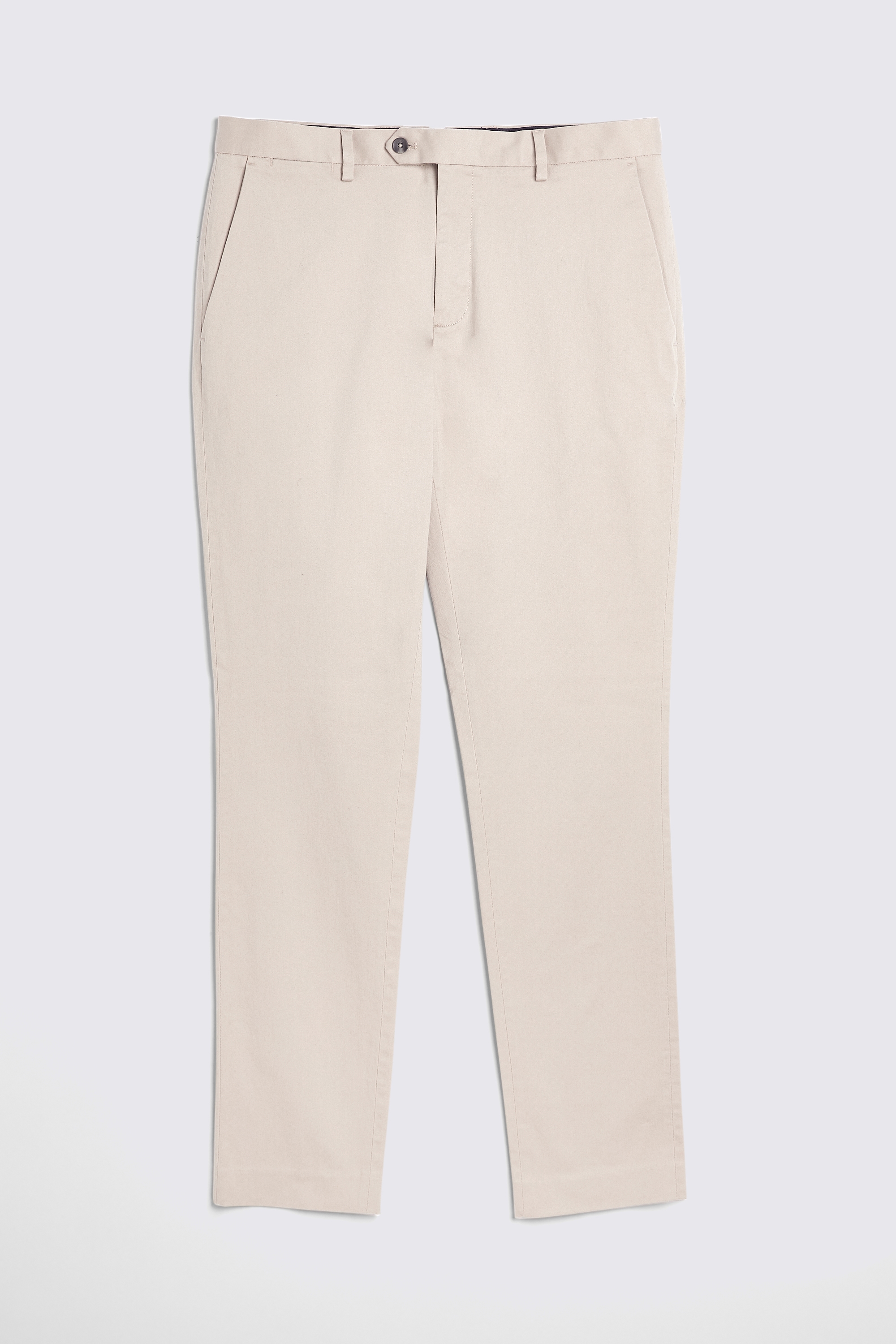 Slim Fit Stone Stretch Chinos | Buy Online at Moss